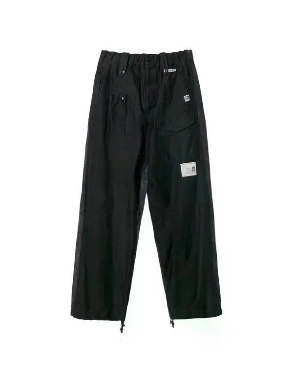 Mihara Yasuhiro Panelled Cargo Track Trousers