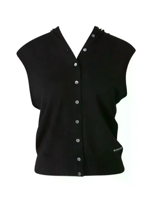 Alexander Wang Wool Knitted Sleeveless V-neck Top