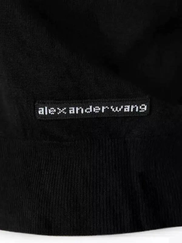 Alexander Wang Wool Knitted Sleeveless V-neck Top