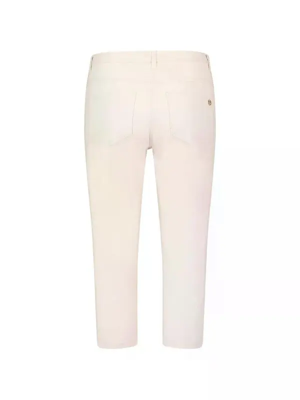 BETTY BARCLAY Off-white Cropped Leg Trousers