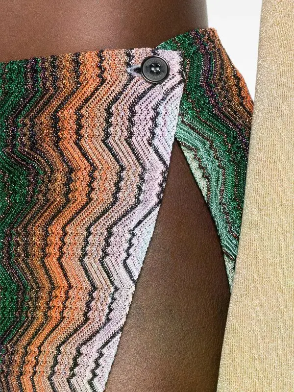 Missoni Chevron-pattern Maxi Beach Skirt
