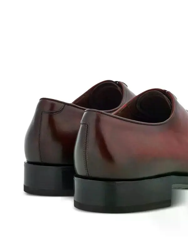 FERRAGAMO Oxford Almond-toe Shoes