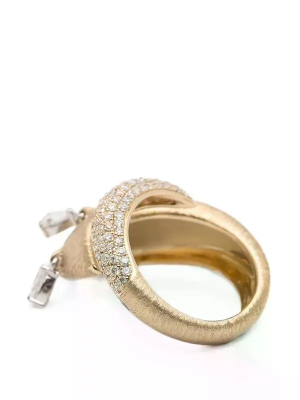 RAINBOW K 14kt Yellow Diamond Ring