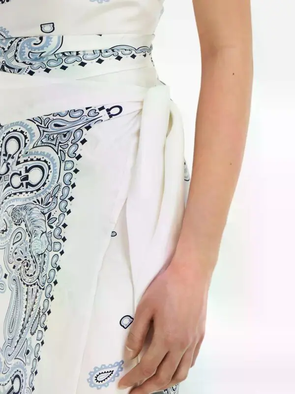 FERRAGAMO Arabesque-print Silk Sarong
