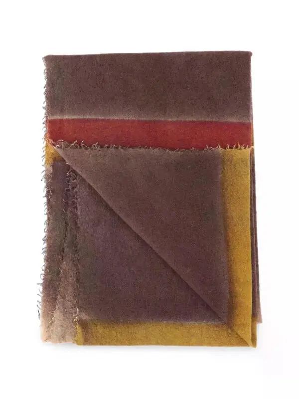 Faliero Sarti Eros Fringed Scarf - Brown