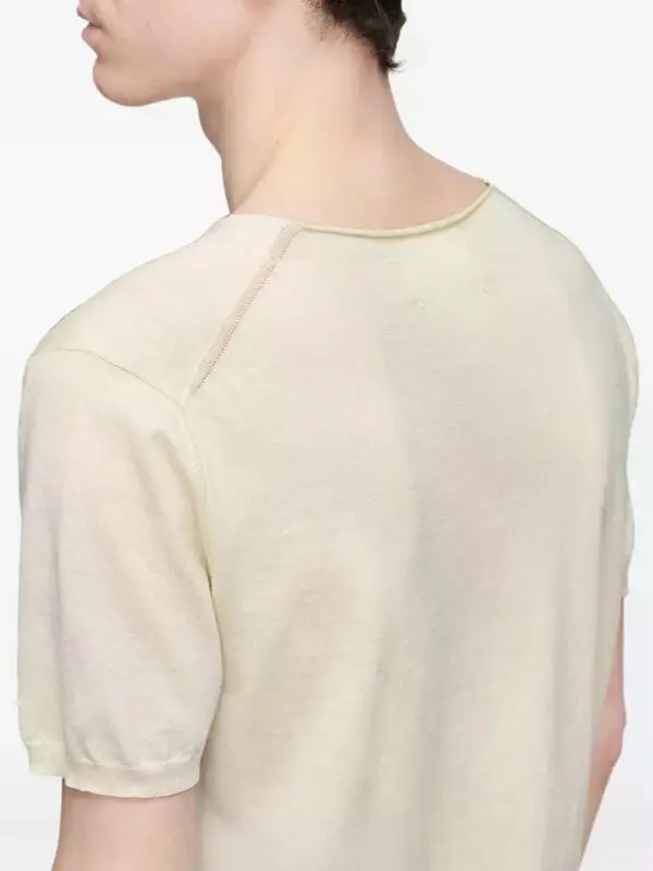MAISON MARGIELA V-neck Knit Top