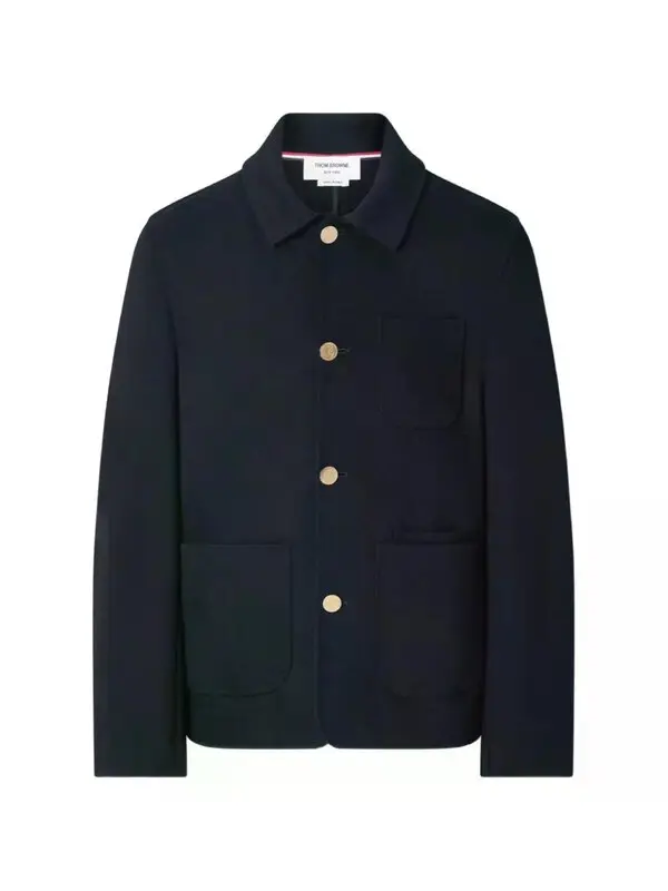 Thom Browne Compact Milano Shirt Jacket