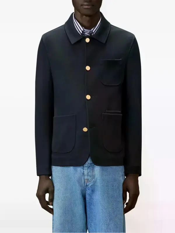 Thom Browne Compact Milano Shirt Jacket