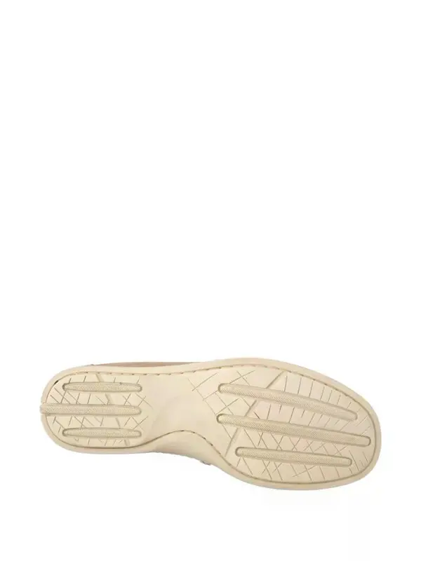 POLLINI Lace-up Suede Loafers
