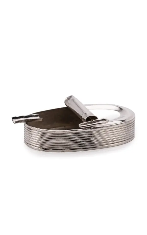 ESENCIAL HOGAR Exclusive La Isla Conserva Ashtray - Silver