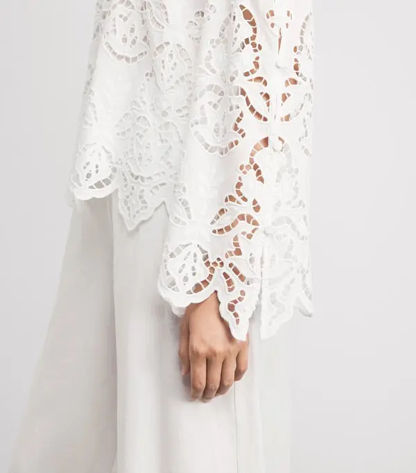TOCCIN Halina Broderie Anglaise Blouse