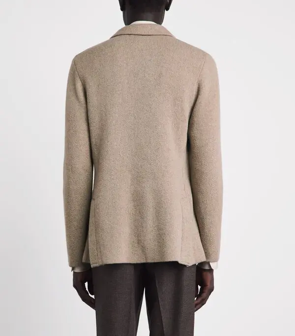LARDINI Cashmere Knit Blazer