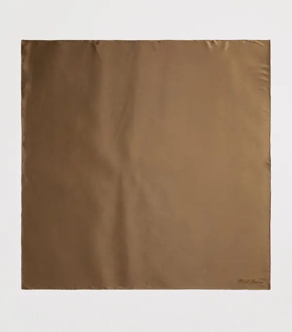 Ralph Lauren Silk Charmeuse Square Scarf
