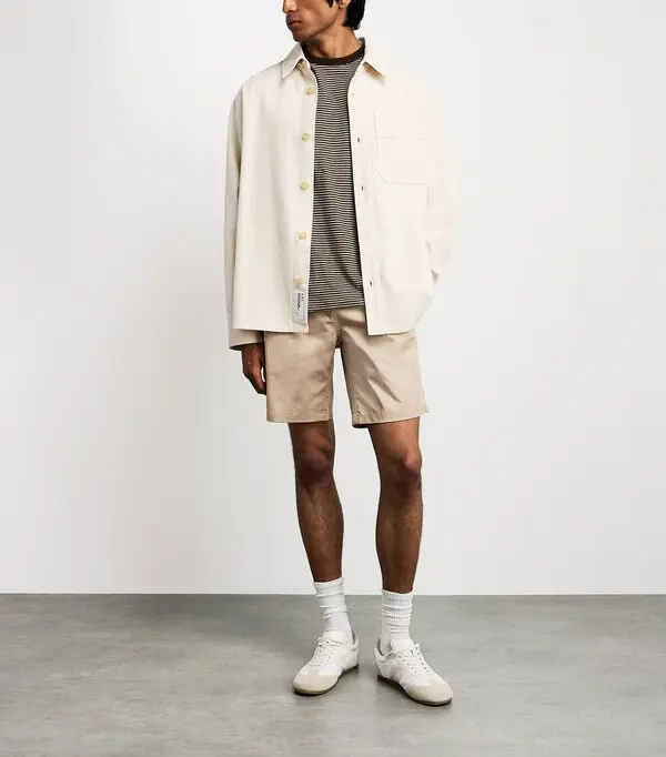 Sandro Twill Elasticated Shorts