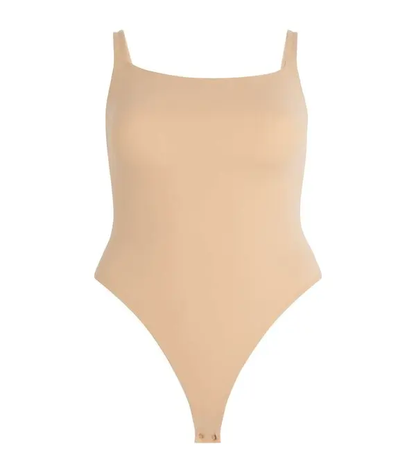 SKIMS Fits Everybody Square-neck Bodysuit