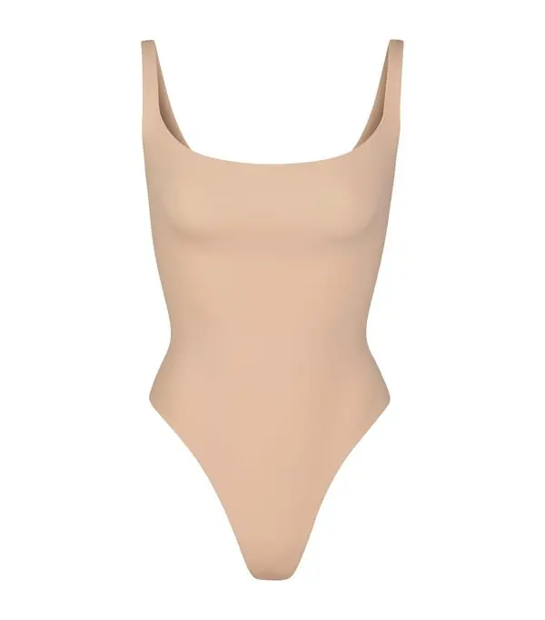 SKIMS Fits Everybody Square-neck Bodysuit