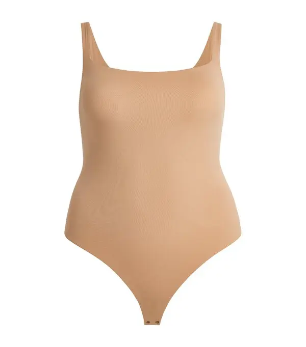 SKIMS Fits Everybody Square-neck Bodysuit