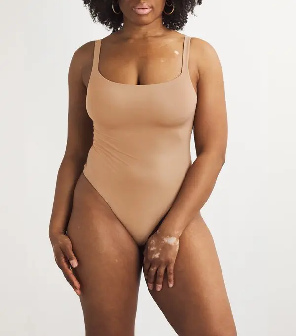 SKIMS Fits Everybody Square-neck Bodysuit