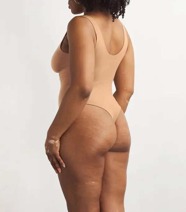 SKIMS Fits Everybody Square-neck Bodysuit