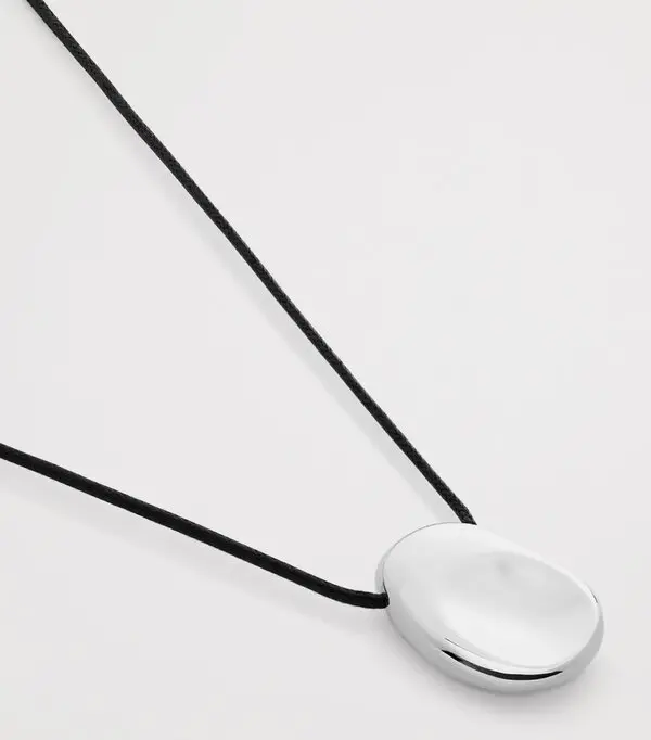 Monica Vinader Sterling Aria Cord Necklace