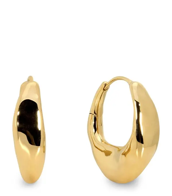 Monica Vinader Vermeil Antica Hoop Earrings