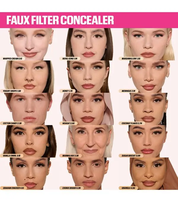 HUDA BEAUTY Fauxfilter Luminous Matte Liquid Concealer