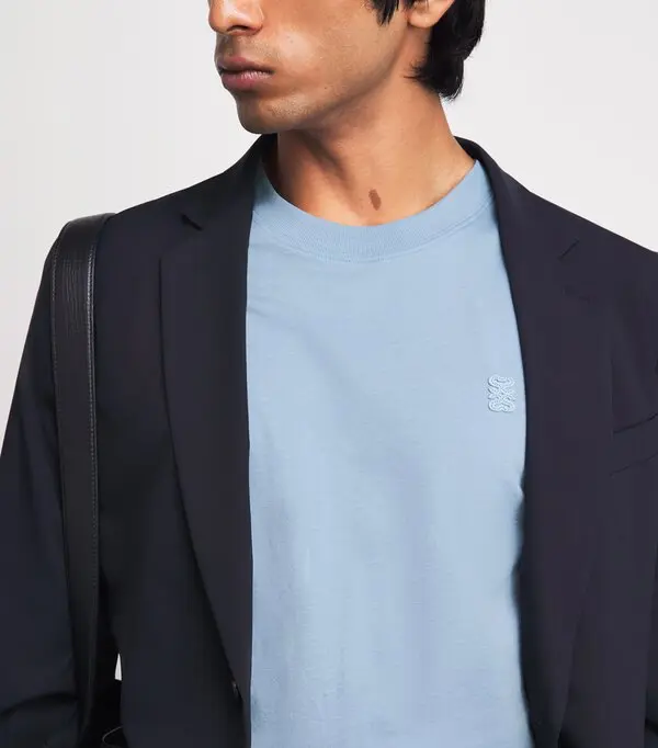 Sandro Cotton Logo-patch T-shirt