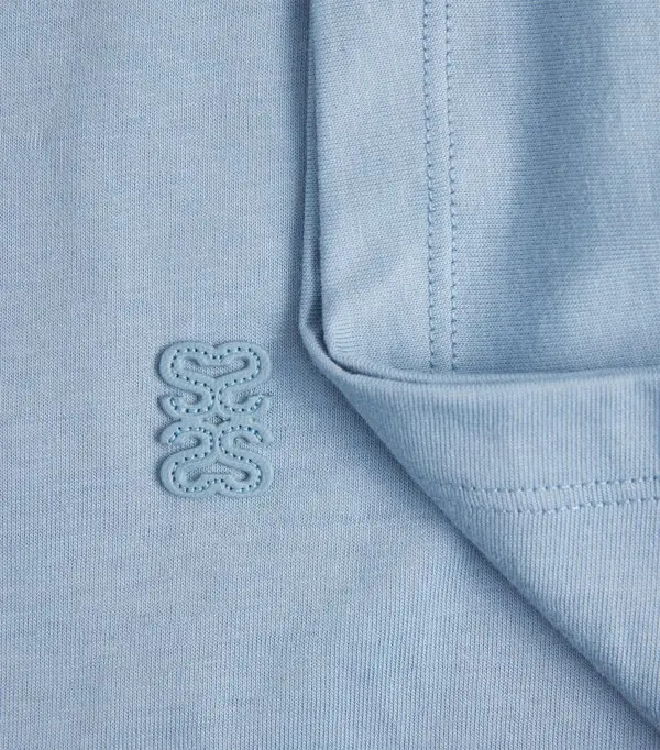 Sandro Cotton Logo-patch T-shirt