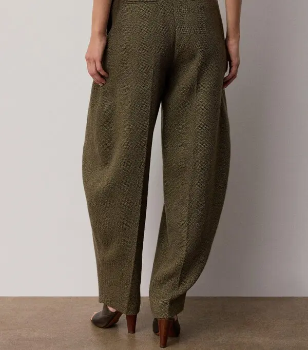 Ralph Lauren Linen-cashmere Harlo Trousers