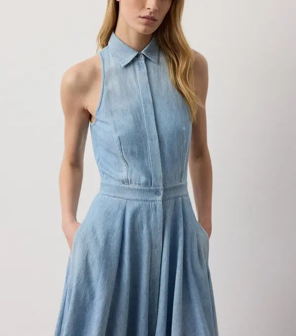 Ralph Lauren Denim Midi Dress