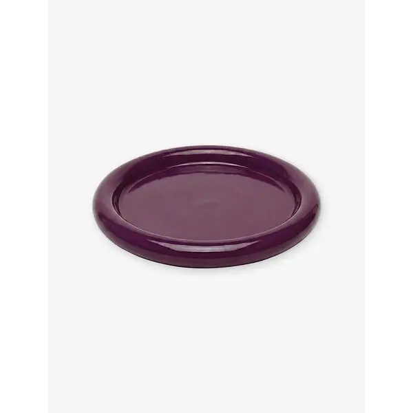 GUSTAF WESTMAN Chunky Earthenware Plate - Purple