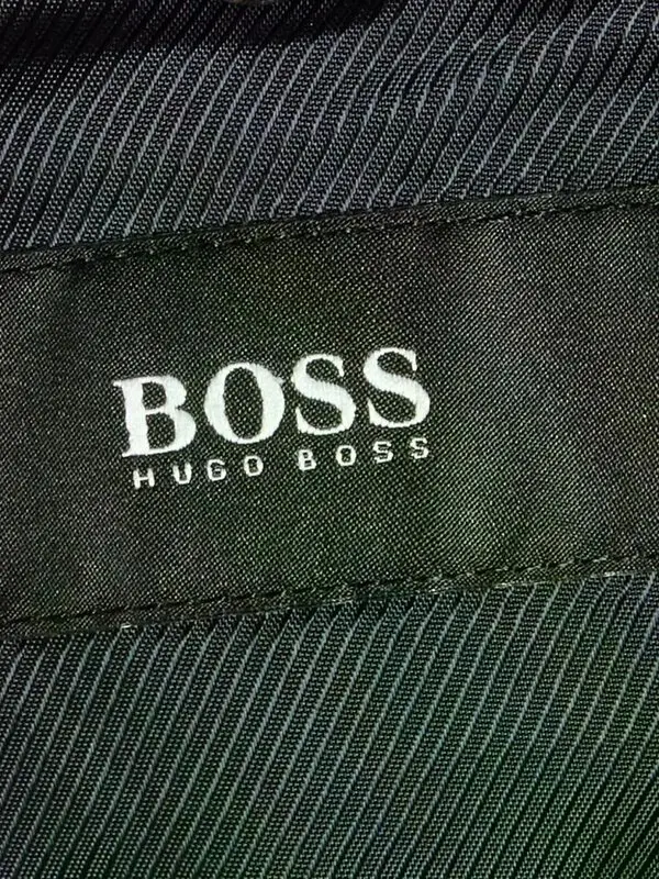 BOSS The James4 Single-breasted Check-pattern Wool Blazer