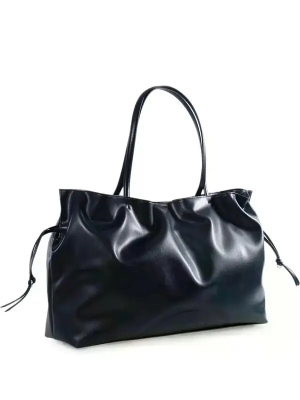 Tory Burch Logo-embossed Drawstring Tote Bag
