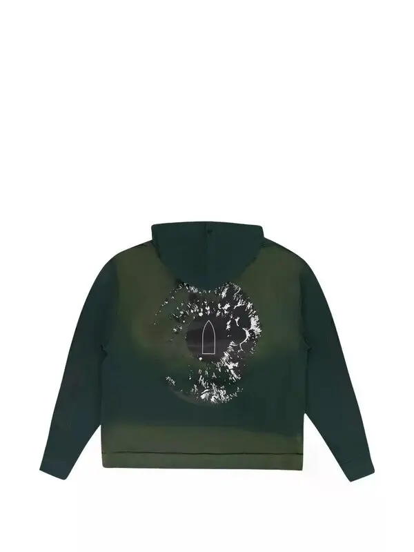 WHO DECIDES WAR Graphic Print Hoodie