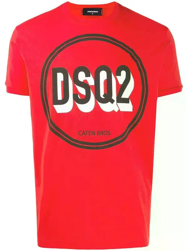 Dsquared2 Circle Logo Printed T-shirt