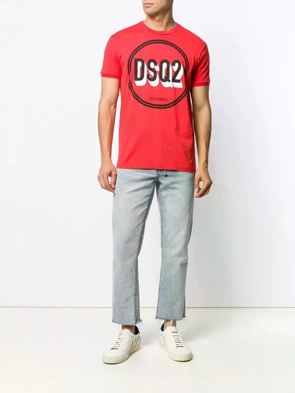 Dsquared2 Circle Logo Printed T-shirt