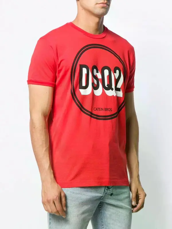 Dsquared2 Circle Logo Printed T-shirt