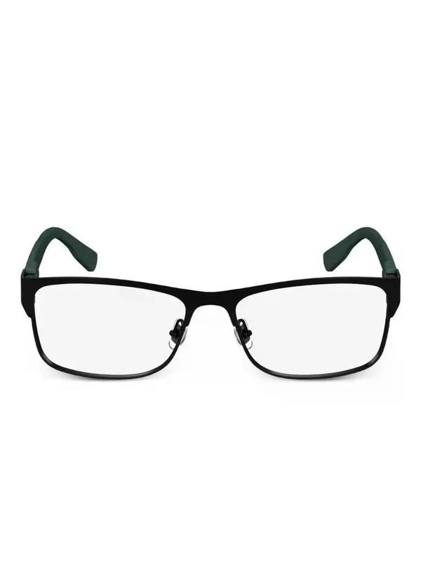 Lacoste Rectangle Metal Eyeglasses - Black