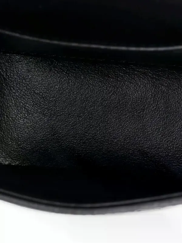 Celine Claude Shiny Calfskin Mini Belt Bag - Black