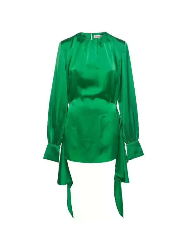 Attico Long Sleeve Mini Dress