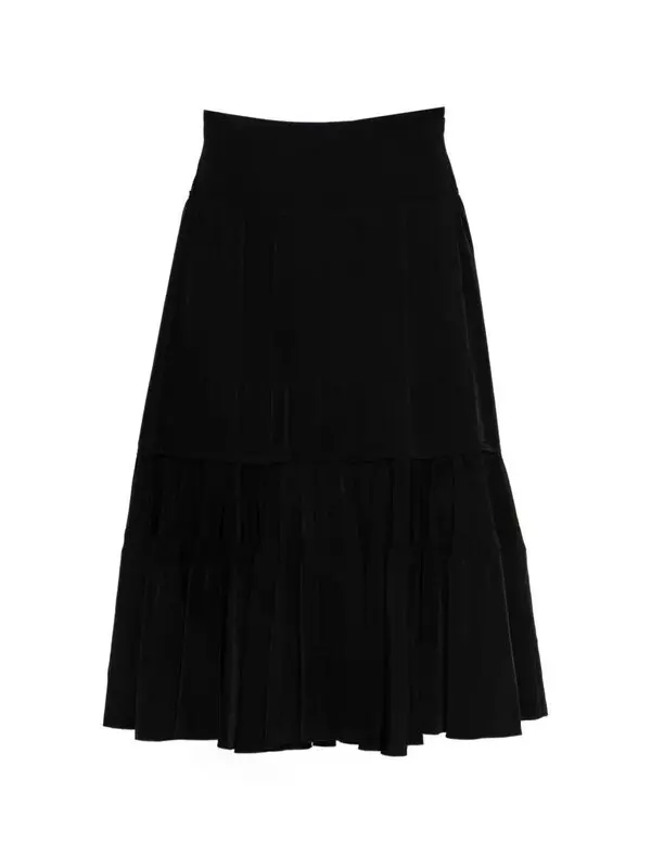 Y’s Tiered Ruffled Skirt