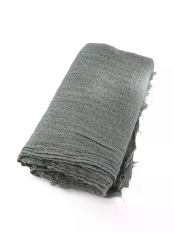 Rick Owens Frayed Cashmere-blend Scarf