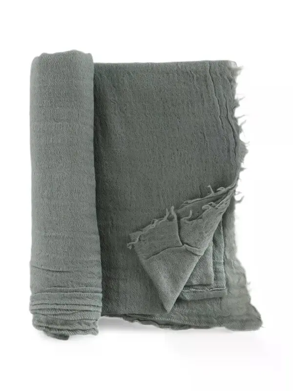 Rick Owens Frayed Cashmere-blend Scarf