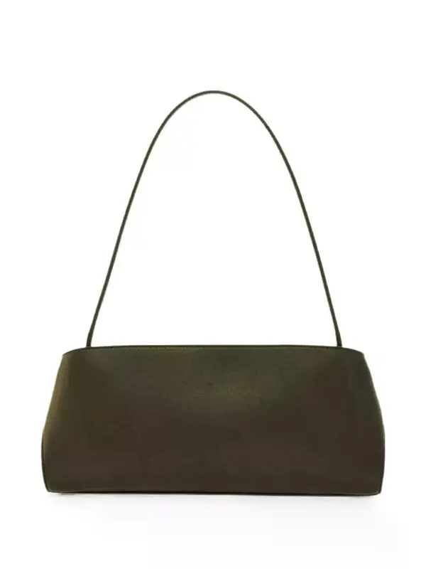 FERRAGAMO Leather Shoulder Bag - Green