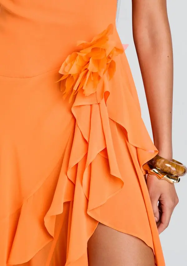 Retrofete Samara Silk Chiffon Dress - Arianzo