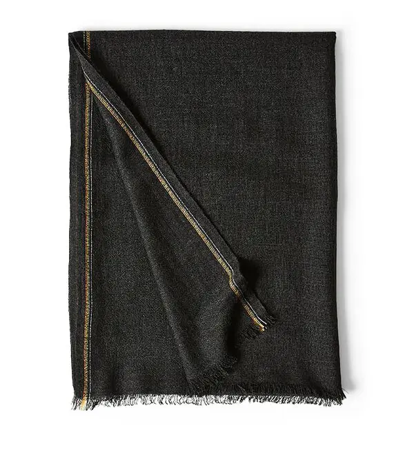OYUNA Cashmere Komo Throw - Grey