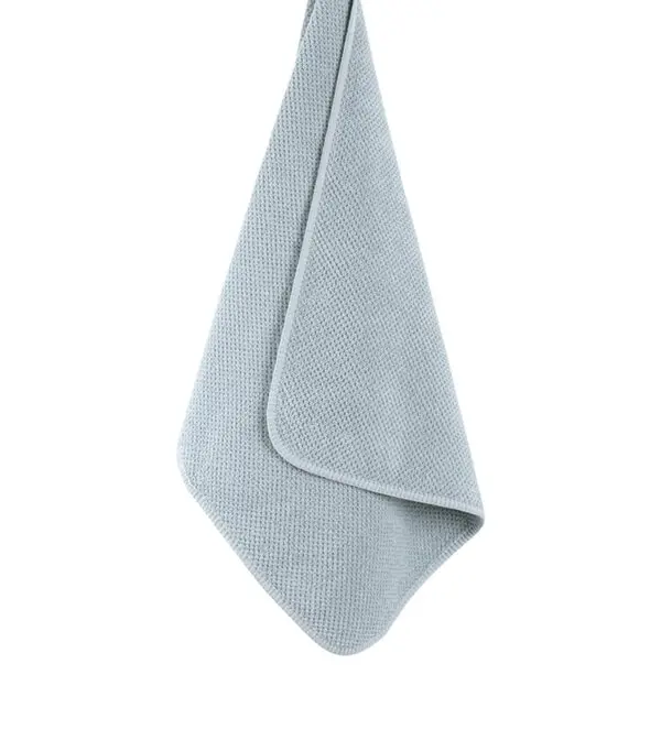 GRACCIOZA Bee Waffle Extra-large Hand Towel - Blue