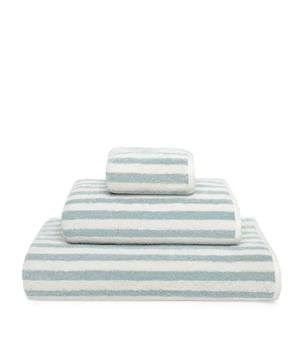 GRACCIOZA Cotton Douro Hand Towel - Blue