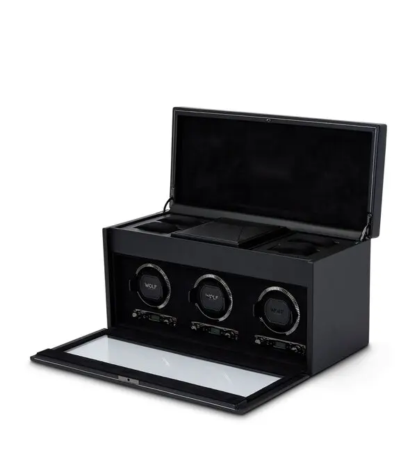 Wolf British Racing Triple Watch Winder