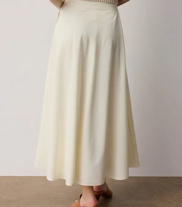 Ralph Lauren Kenzie Wool-blend Midi Skirt